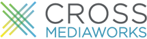 `Cross MediaWorks blue logo`